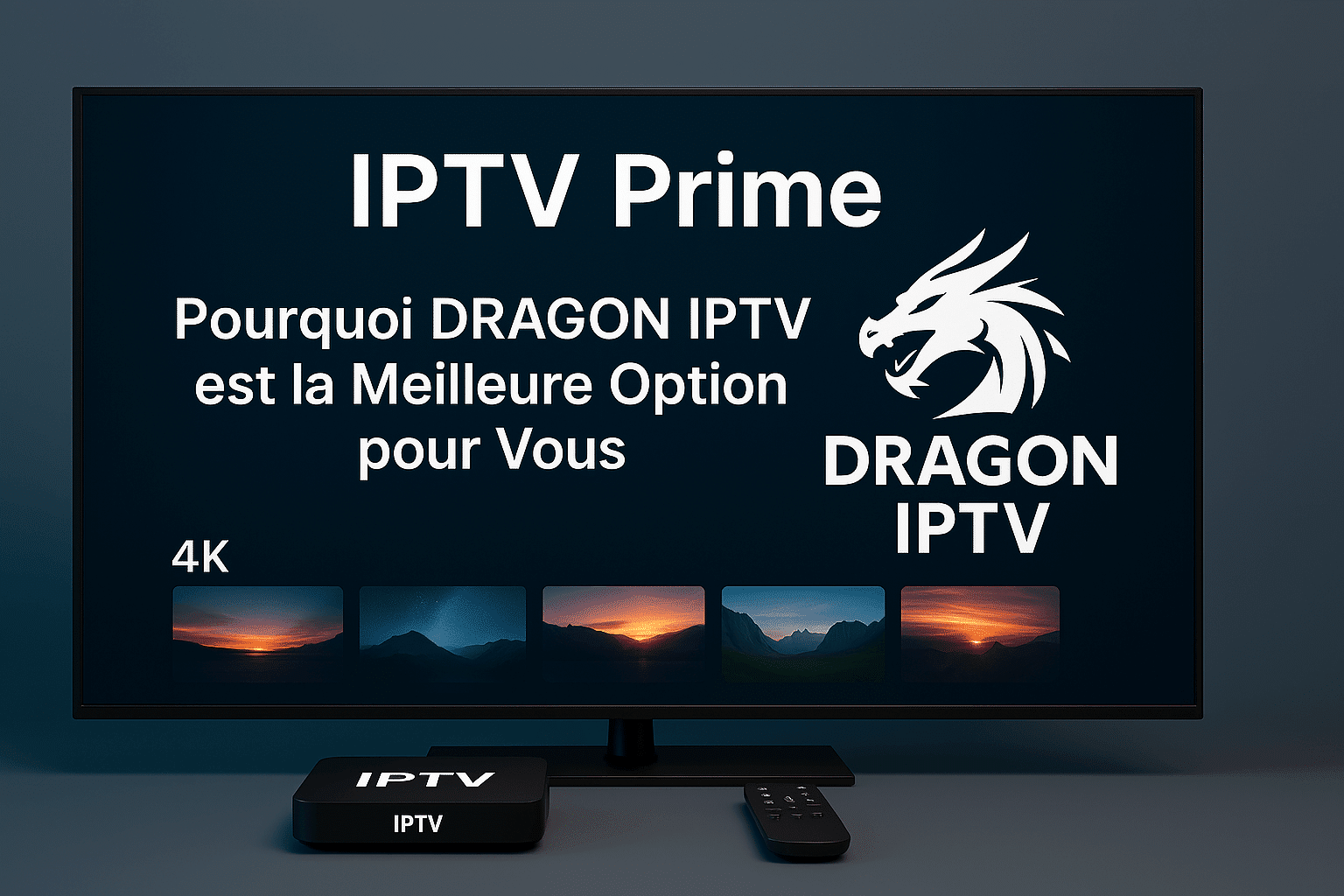 Exclusif IPTV Prime 2025 : Meilleur Service IPTV Stable 4k