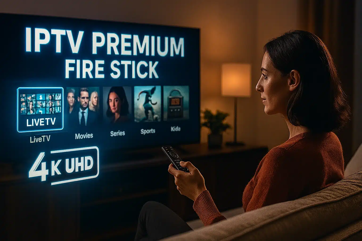 IPTV Premium Fire Stick Amazon 4K – Expérience DRAGON IPTV Exclusif