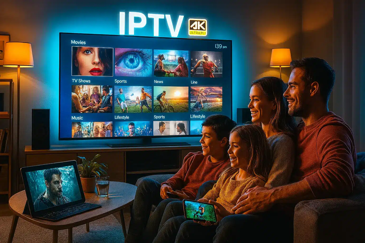 Meilleur IPTV 2025 Exclusif – Abonnement Premium 4K